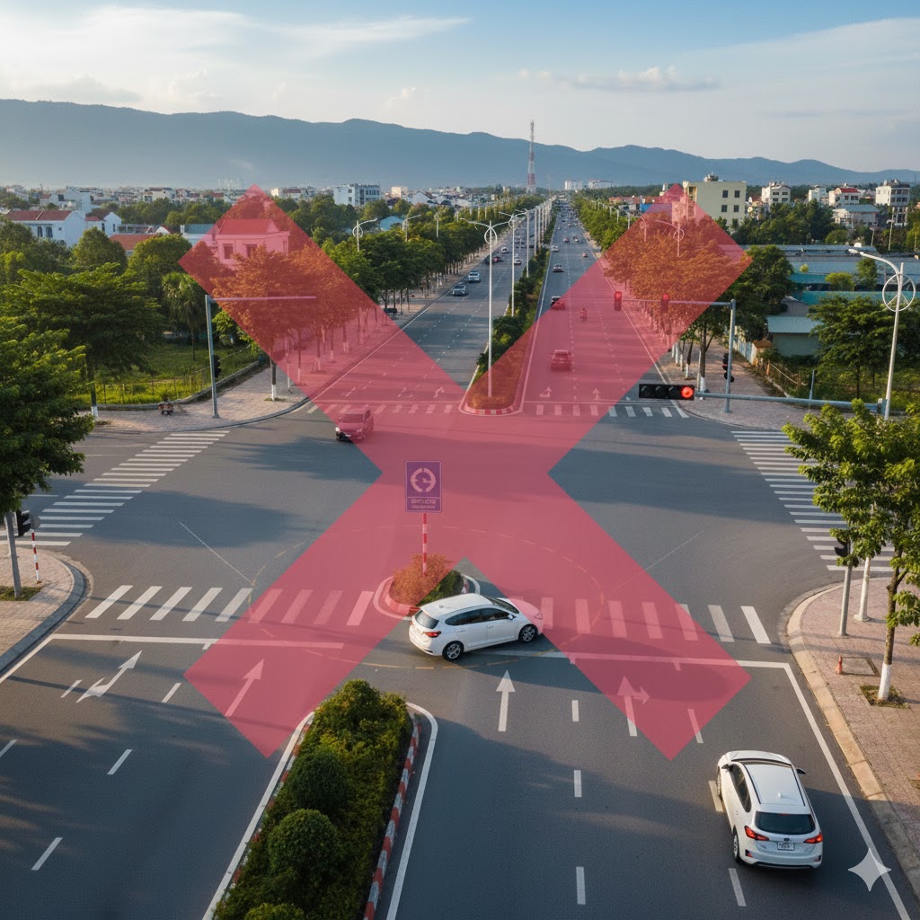 Chú ý quan sát khi quay đầu xe: Chậm một giây, an toàn cả đời